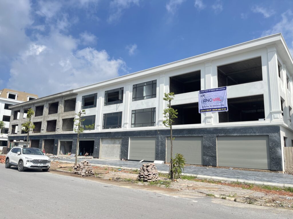Sơn ANOVAL dự án nhà liền kề - Sơn ANOVAL